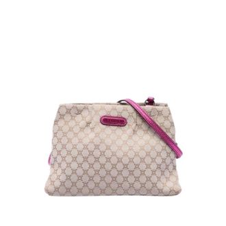 Celine Pre-owned Sac bandouli&egrave;re vintage en toile - Femme - Pre-owned - Beige - Taille: ONE Size