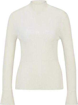 HUGO BOSS Damen, Strickwaren, Wei&szlig;, LGr&ouml;&szlig;e