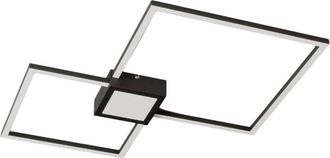 Lindby Duetto LED-Deckenlampe anthrazit 28 w - anthrazit - Lindby