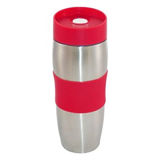 Cenocco CC-6000 Isolierbecher 380 ml mit abnehmbarem Deckel, rot