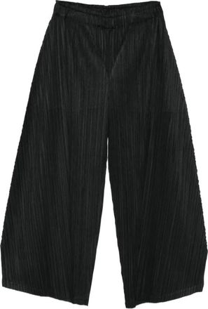 Issey Miyake Femme, Pantalons, Noir, Taille: 40 FR Pantalone