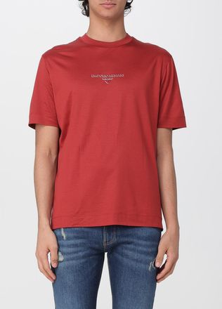 Emporio Armani T-Shirt EMPORIO ARMANI Homme couleur Rouge