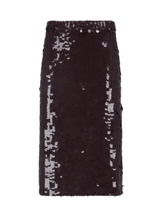 P.A.R.O.S.H. Midi Skirt With Sequins