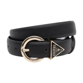 Guess unisex, Accessoires, Noir, Taille: M Ceinture fine cuir PU