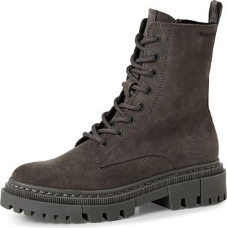 Tamaris Boots Stiefel Damen 1-25276-41-214 Rauleder in anthrazit