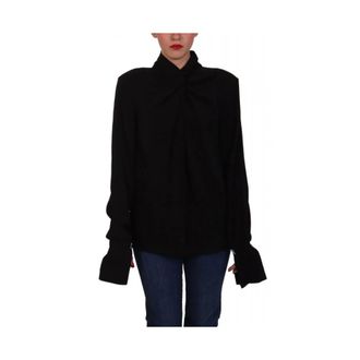 Patrizia Pepe Damen, Blusen & Hemden, Schwarzk, 3XLGr&ouml;&szlig;e