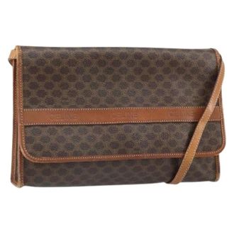 Celine Sac Bandouli&egrave;re Vintage Pre-owned - Femme - Pre-owned - Brun - Taille: ONE Size
