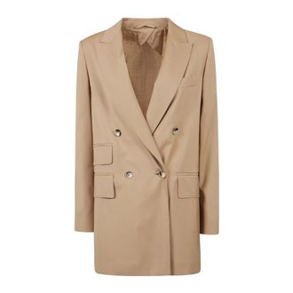 Max Mara Stilvolle Kameljacke f&uuml;r Frauen - - Jackets - Damen - Braun - XS