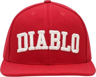 Willy Chavarria Diablo Cap - Homme - Accessoires - Rouge - Taille: ONE Size