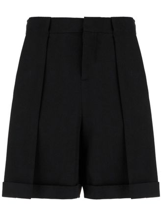 Balmain bermuda en laine - Noir