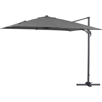 Habitat et Jardin Habitat Et Jardin - Parasol jardin d&eacute;port&eacute; Sun 3 - 3 x 3 m - Gris