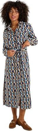 Grain de Malice Robe Chemise Longue imprim&eacute;e