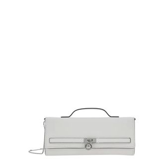 Michael Kors Femme, Sacs, Blanc, Taille: ONE Size Md Ew Th Clutch