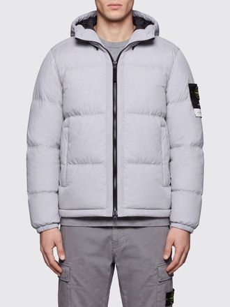 Stone Island Doudoune en nylon ripstop rembourr&eacute;e avec capuche amovible