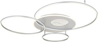 Globo Lighting deckenleuchte - INVERTINA - silber - aluminium - LED