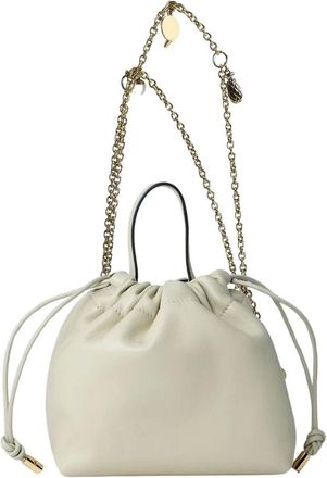 Chlo&eacute; Femme, Sacs, Beige, Taille: ONE Size Mini Sac Port&eacute; &Eacute;paule Cha&icirc;ne Icons
