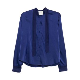 Forte_Forte Femme, Blouses et Chemises, Bleu, Taille: 38 FR Chemises