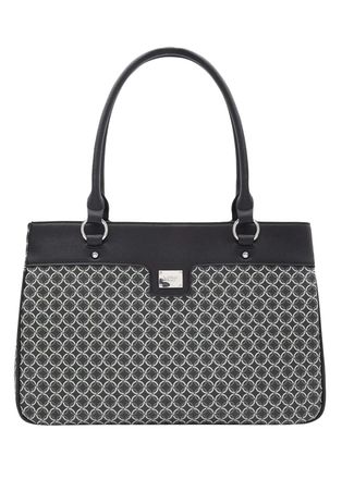 L.Credi Damen Henkeltasche PIA schwarz