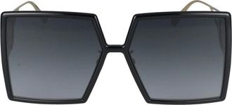 Dior Femme, Accessoires, Noir, Taille: 58 MM 30Montaigne SU Lunettes de soleil
