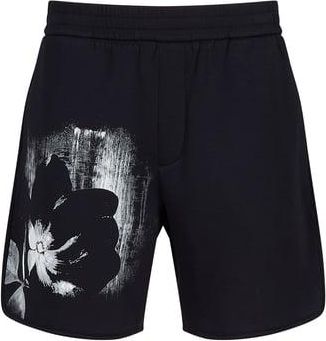 A|X Armani Exchange Short en coton m&eacute;lang&eacute;