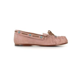 Sartore Sartore, Femme, Chaussures, Rose, Taille: 40 EU Suede Loafer