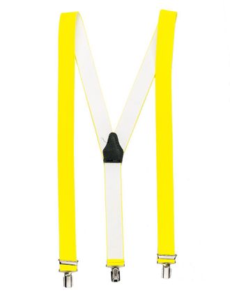shenky Hosentr&auml;ger | 3er Clips | 3,5cm Breite | verstellbar | Basic | Y-Form | elastisch | f&uuml;r Oktoberfest Fassnacht Karneval Hochzeit Skihosen | Damen & Her