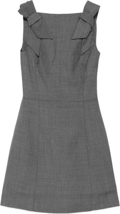 Shushu/Tong Bow-strap Mini Dress