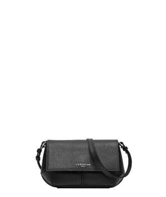 Liebeskind Liebeskind Berlin Womens Lilly Heavy Pebble S Black Crossbody