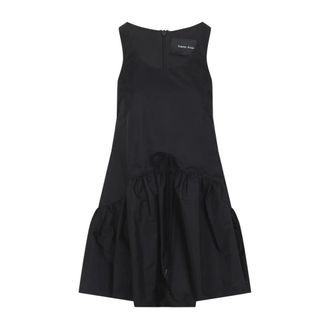 Simone Rocha Femme, Robes, Noir, Taille: 32 FR Tapered Back Peplum Mini Dress
