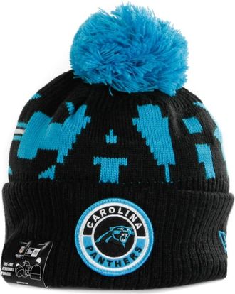 New Era NFL Pom Pom Sport Knit Hat - - Accessories - Herren - Schwarzk - ONE SIZE