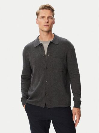 Tommy Hilfiger Strickjacke Essential MW0MW40432 Grau Regular Fit