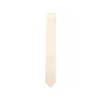 HUGO BOSS Jacquard-Seidenkrawatte - - Accessories - Herren - Beige - ONE SIZE