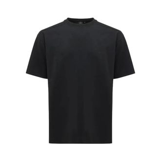 Genti Relaxed Fit Baumwoll-T-Shirt - - Tops - Herren - Schwarzk - 2XL