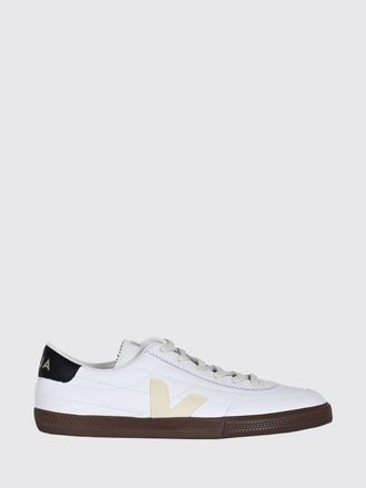 Veja Baskets Panenka en cuir O. T. avec logo contrastant et bout rond