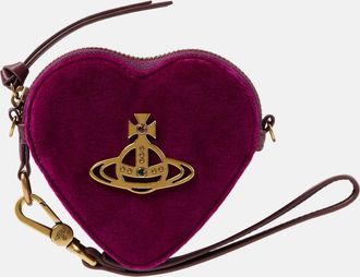 Vivienne Westwood Münzetui Heart aus Samt
