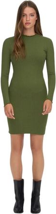 Jacqueline de Yong Strickkleider - - Dresses - Damen - Gr&uuml;n - M
