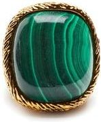 Aur&eacute;lie Bidermann Bague miki malachite