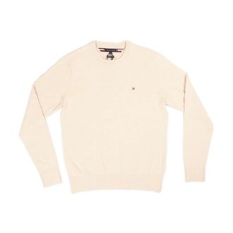 Tommy Hilfiger Rundhals-Strickware - - Knitwear - Herren - Wei&szlig; - XL