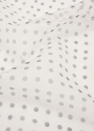 Mango Halstuch mit Polka Dots ecru - Damen - Einheitsgr&ouml;&szlig;e - MANGO