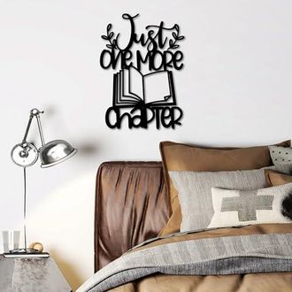 Hanah Home Stylish Black Decorative Metal Wall Accessory, 40 x 55 cm | 100% Metal, 1.5 mm Thickness | Lightweight (0.74 kg) | Perfect for Modern Home Decor