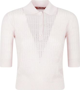Max Mara Femme, Pulls, Rose, Taille: 42 FR Polo Gallo