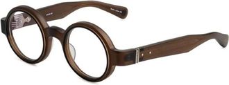 Matsuda Lunettes rondes M1041 - unisex - Accessoires - Brun - Taille: 45 MM