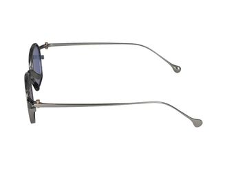 Yohji Yamamoto Unisex Slook011 Metal Square Frame Sunglasses Gunmetal