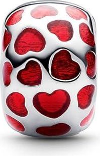 Pandora Breloque coeur en argent sterling, Standard, Argent sterling, Pas de gemme