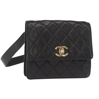 Chanel Pre-owned Vintage G&uuml;rteltasche - - Pre-owned - Damen - Schwarzk - ONE SIZE