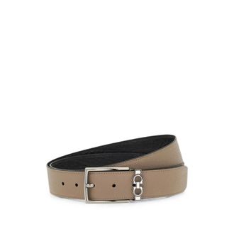 Ferragamo Ceinture r&eacute;versible Gancini - Homme - Accessoires - Brun - Taille: 105 CM