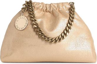 Stella McCartney Stella Mc Cartney Mini Sac Falabella Coulisse En Or Shaggy Deer