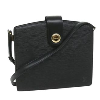 Louis Vuitton Sac bandouli&egrave;re en cuir vintage Pre-owned - Femme - Pre-owned - Noir - Taille: ONE Size