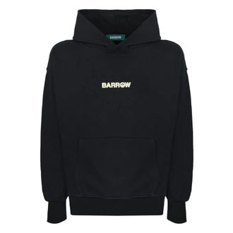 Barrow Schwarzer Hoodie - - Sweatshirts & Hoodies - Herren - Schwarzk - L