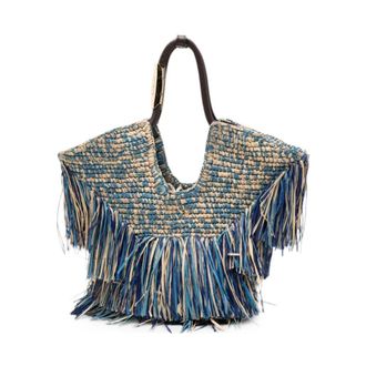 Zimmermann Goldentime Fransen-Tasche - - Bags - Damen - Blau - ONE SIZE